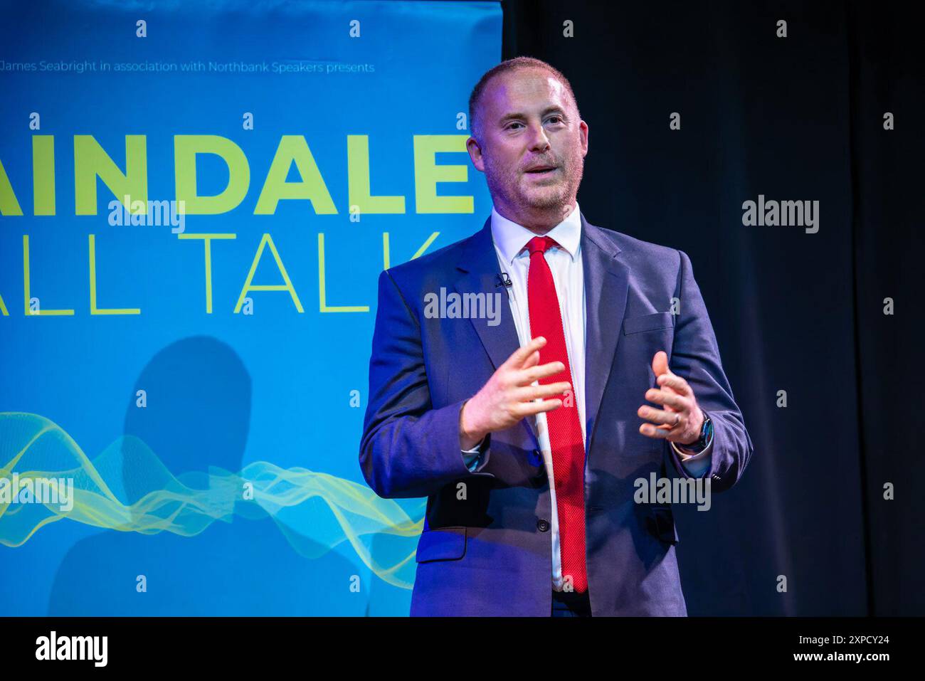 Edinburgh, United Kingdom. 05 August, 2024 Pictured: Guest Presenter ...