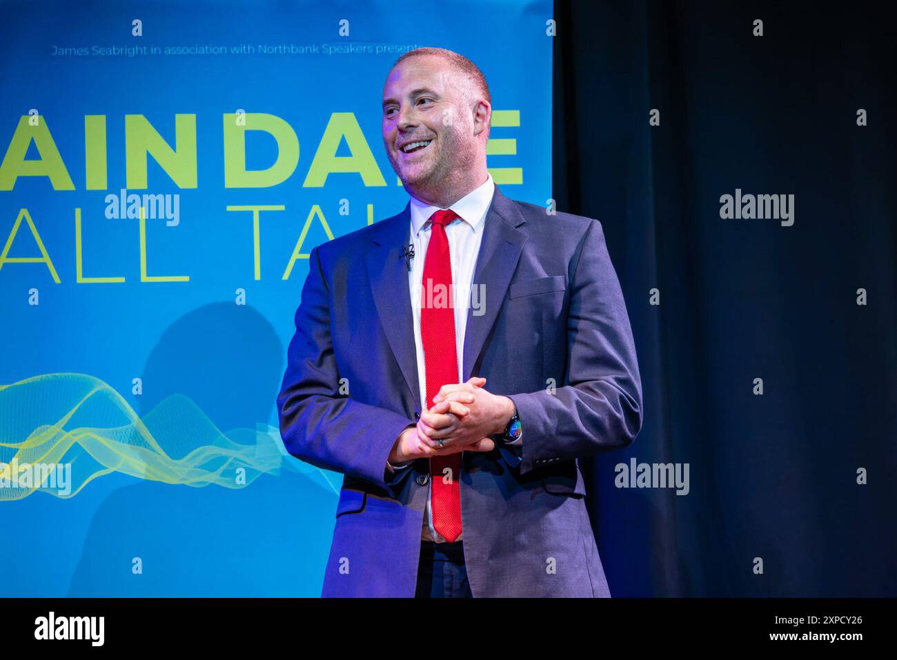 Edinburgh, United Kingdom. 05 August, 2024 Pictured: Guest Presenter ...