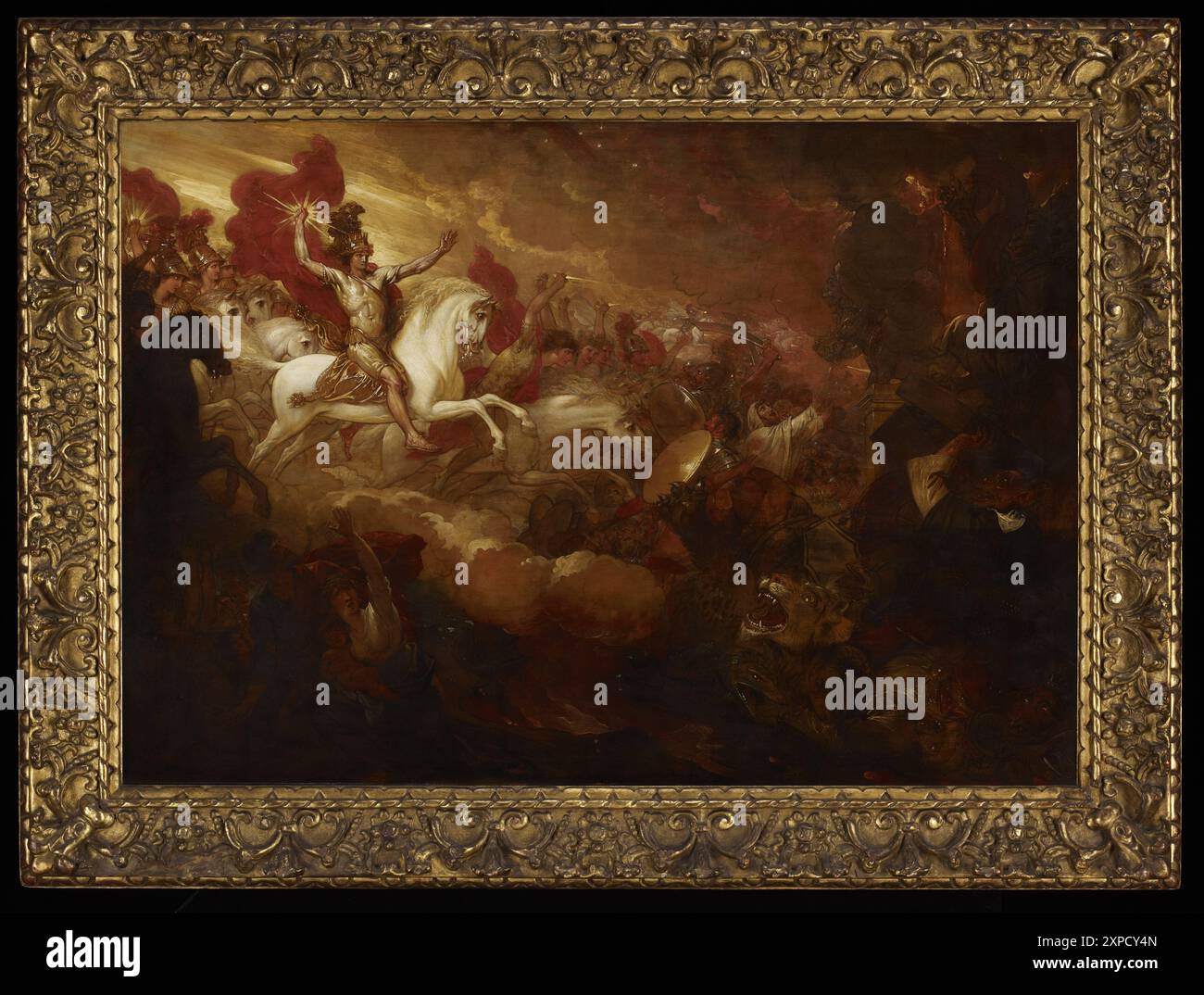 Destruction of the Beast and the False Prophet painting by Benjamin ...