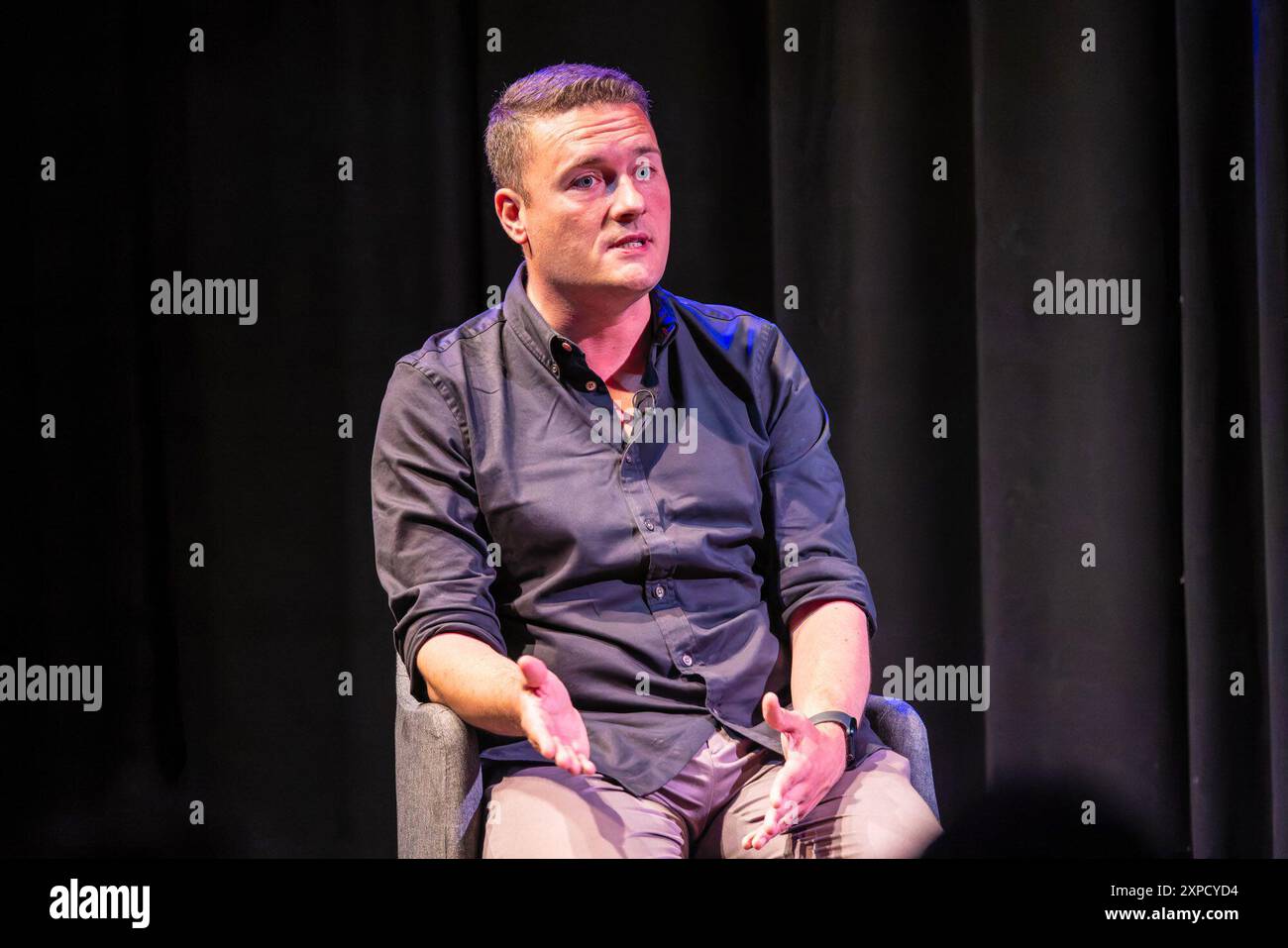 Edinburgh, United Kingdom. 05 August, 2024 Pictured: The Secretary of ...