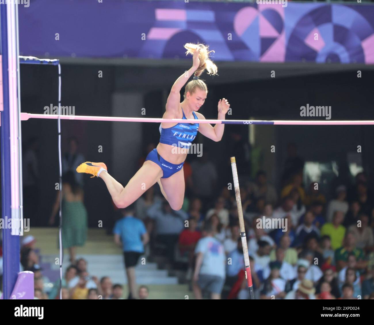 August 5, 2024, Paris, Ile de France, France: ELINA LAMPELA of Finland ...
