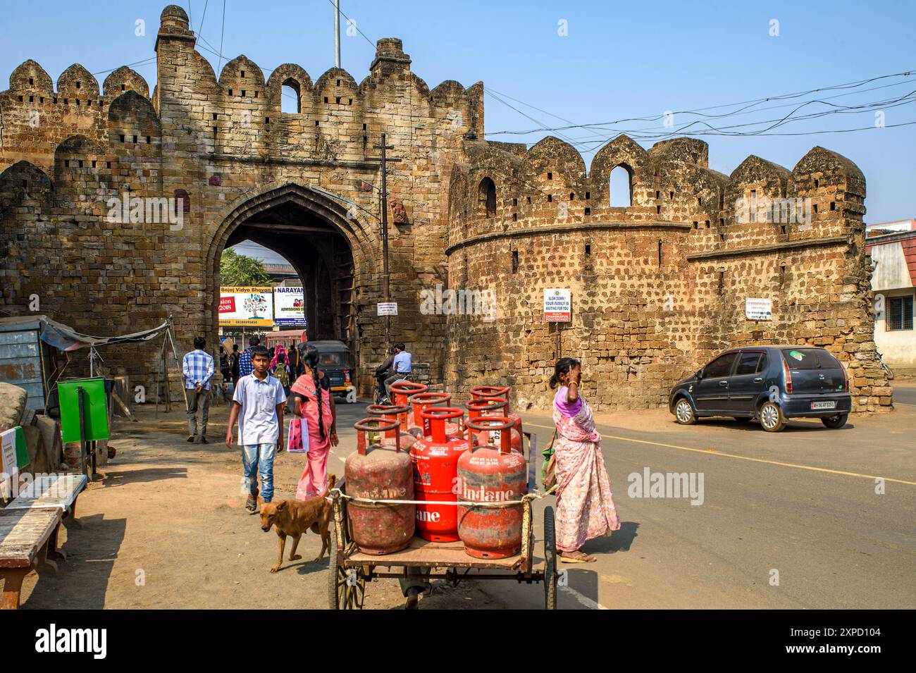 01 06 2018 Vintage Old Anchaleshwar Gate, Moharli, Chandrapur ...