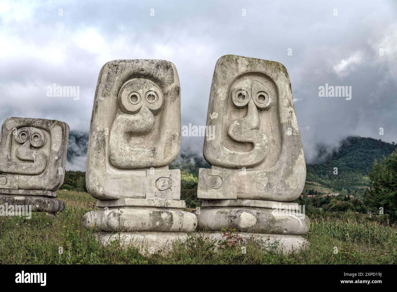Novi Travnik, Bosnia and Herzegovina – September 2023: Nekropola ...