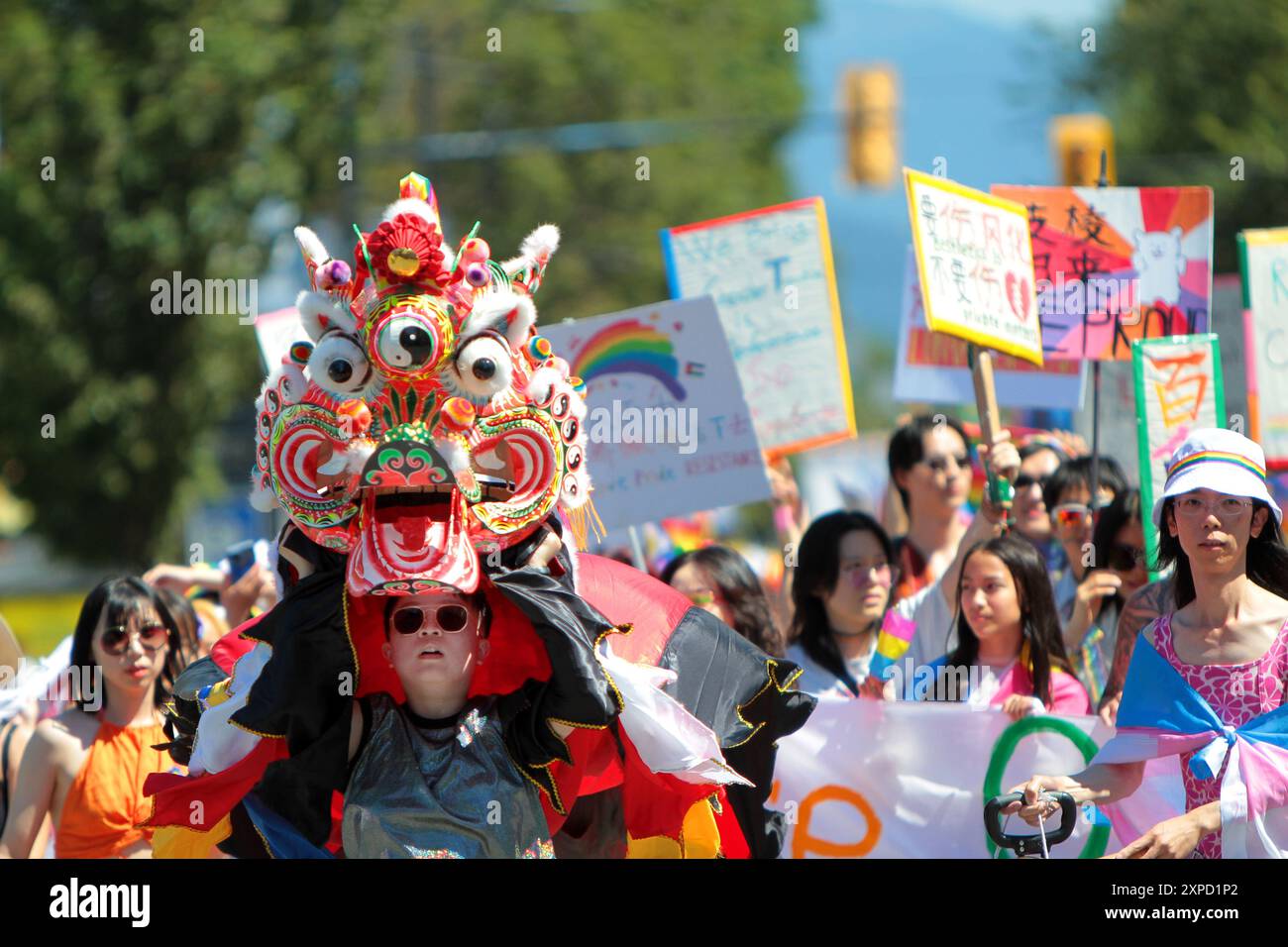 Vancouver, Bc, Canada. 5th Aug, 2024. Vancouver Pride Parade 2024 at ...
