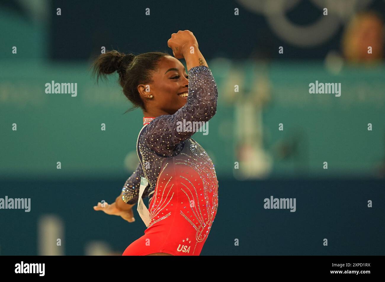Paris, France. 5 August, 2024. Simone Biles (United States of America ...