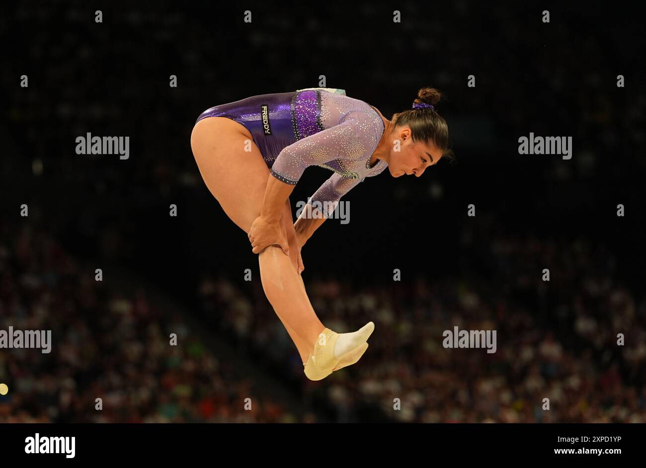 Paris, France. 5th Aug, 2024. Manila Esposito (Italy) competes during ...