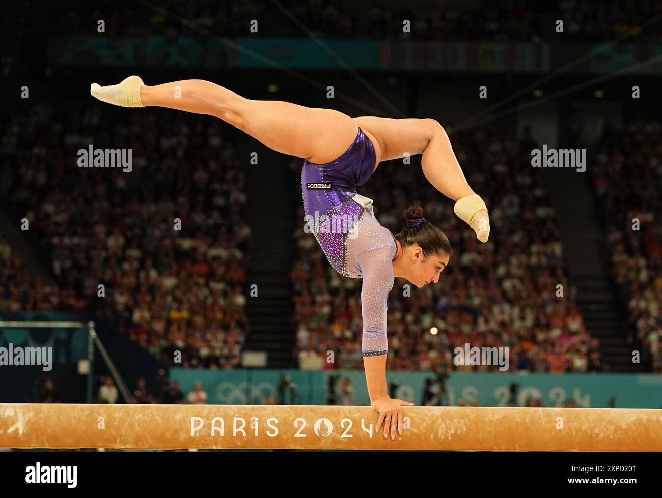 Paris, France. 5th Aug, 2024. Manila Esposito (Italy) competes during ...