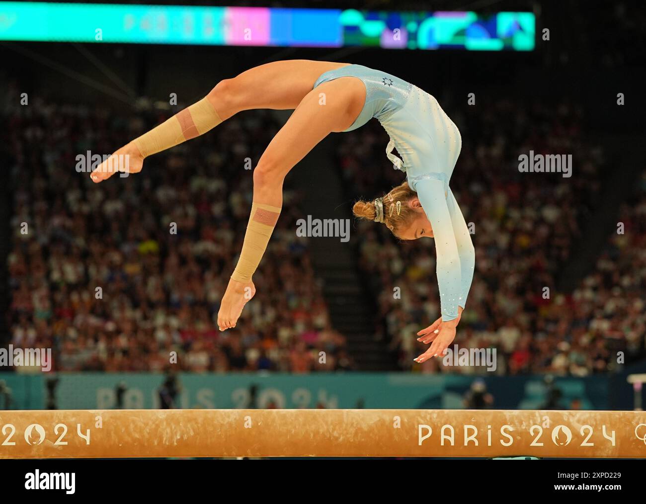 Paris, France. 5th Aug, 2024. Sabrina Maneca-Voinea (Romania) competes ...