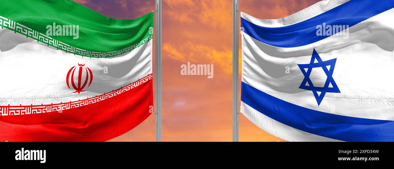 israel vs iran flags israel iran conflict Iran says it has duty to ...