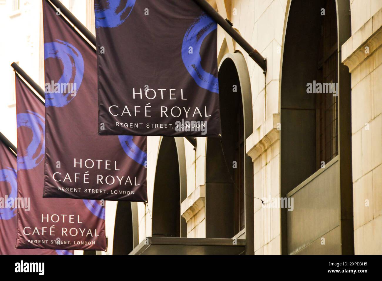 Logo hotel cafe royal london hi-res stock photography and images - Alamy