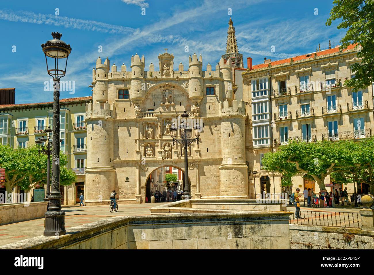 Arco de Santa Maria, St. Mary's Arch, one of the entrances to Santa ...