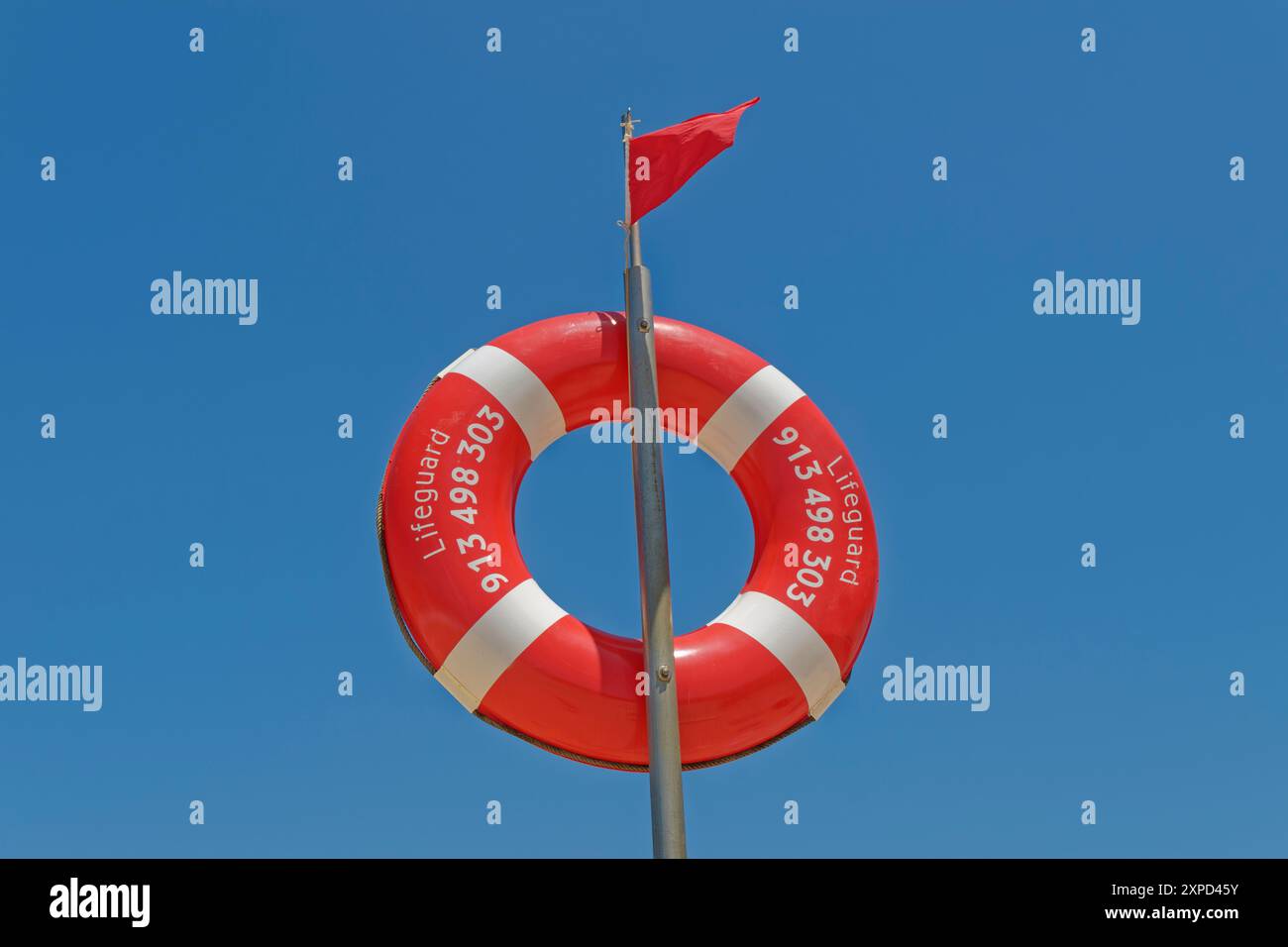 Safety sign beach hi-res stock photography and images - Alamy
