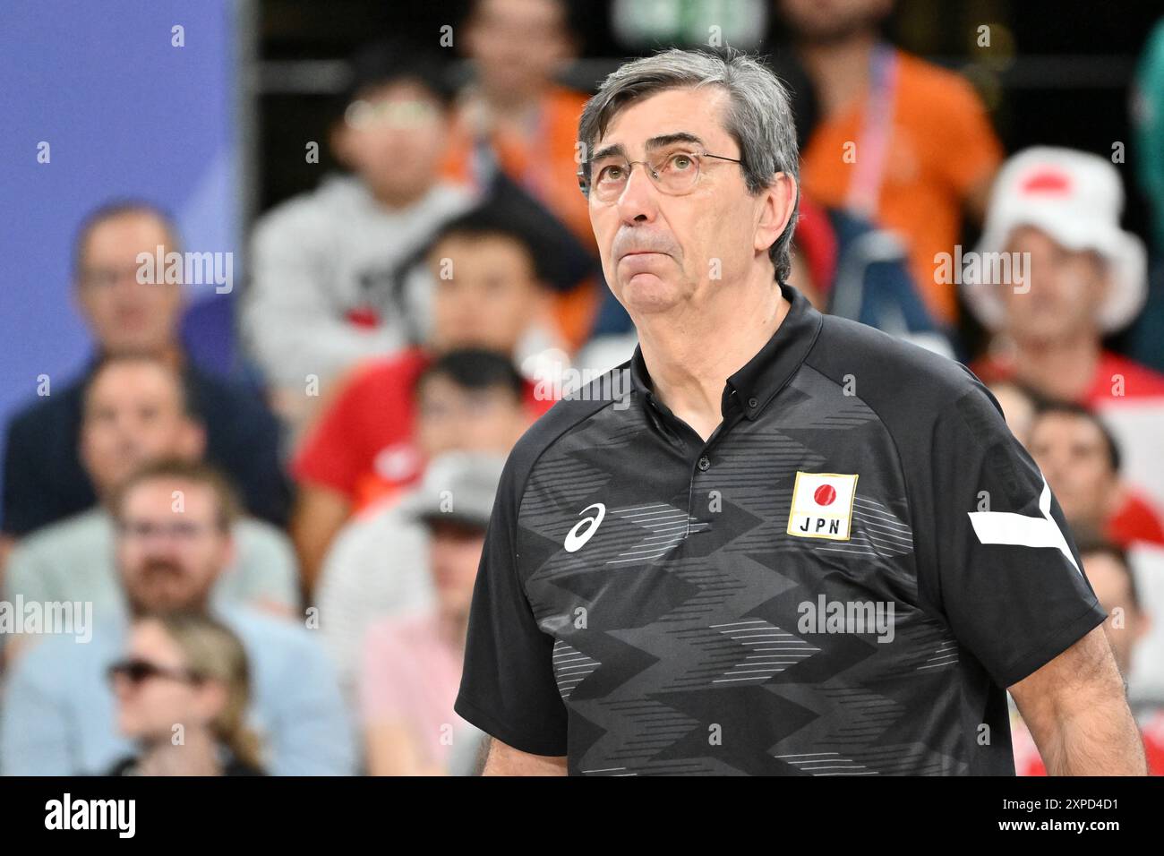 Head Coach BLAIN Philippe (JPN), Italy (ITA) vs Japan (JPN), Volleyball ...