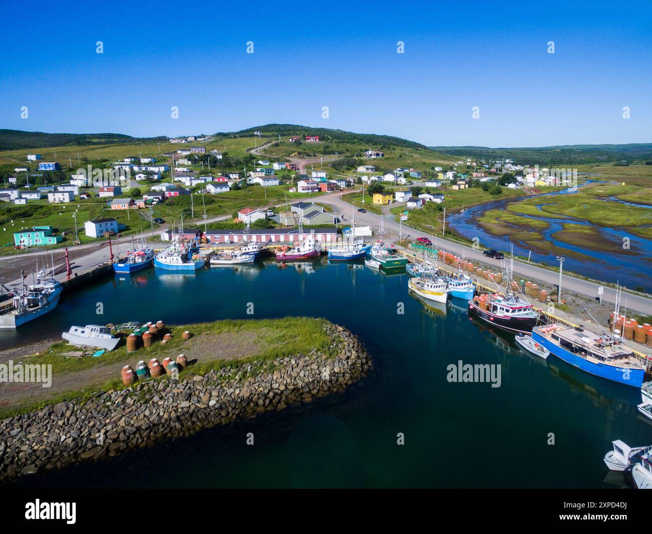 Newfoundland, canada aerial hi-res stock photography and images - Alamy