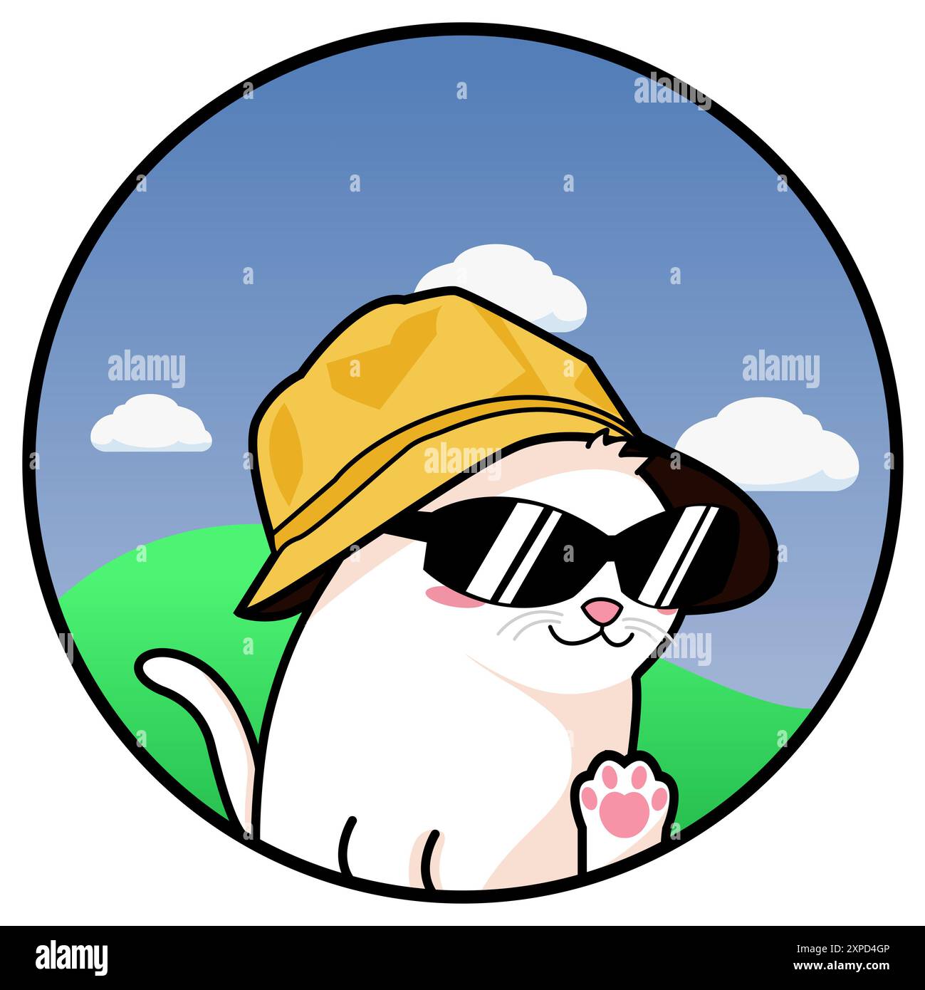 Cool cat Cut Out Stock Images & Pictures - Alamy