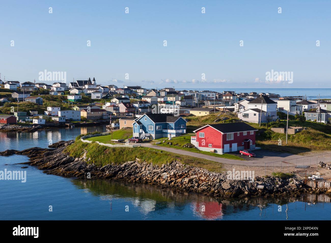 town of Port aux basques, Newfoundland, west coast of Newfoundland ...
