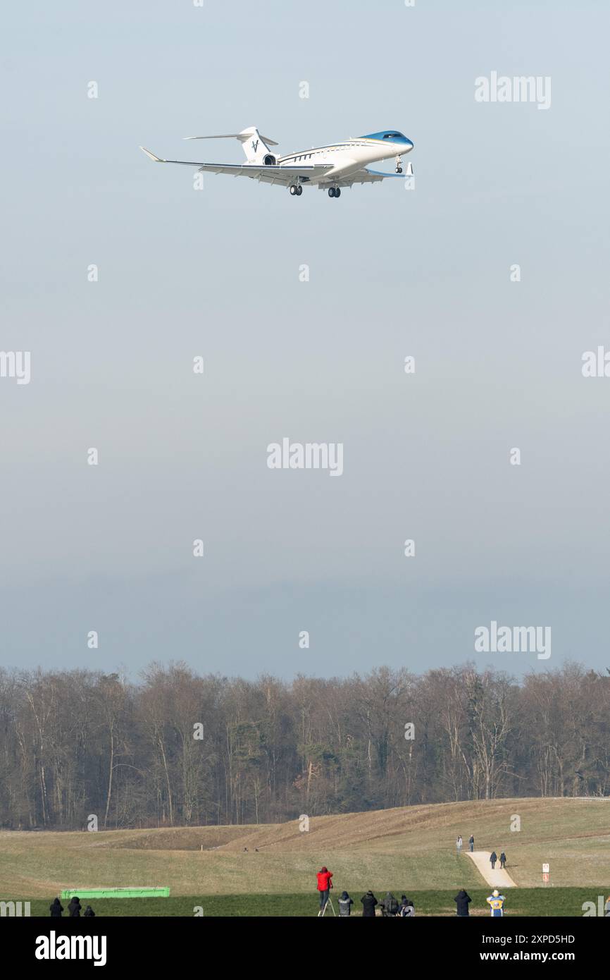 Zurich, Switzerland, January 14, 2024 N-121RS Solairus Aviation ...