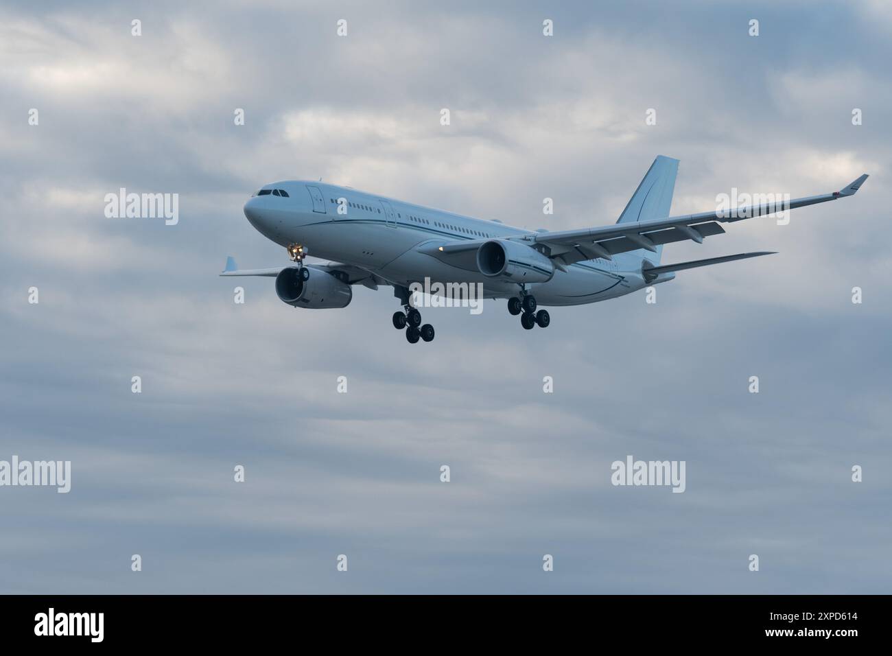 Zurich, Switzerland, January 14, 2024 HZ-SKY2 Sky Prime Aviation Airbus ...