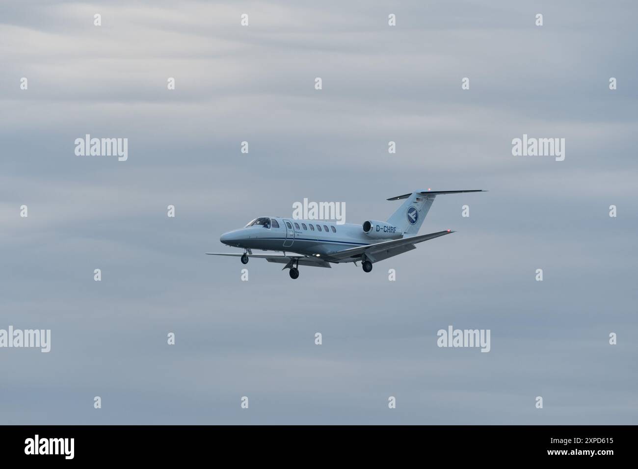 Zurich, Switzerland, January 14, 2024 D-CHRF Hahn Air Cessna 525B ...