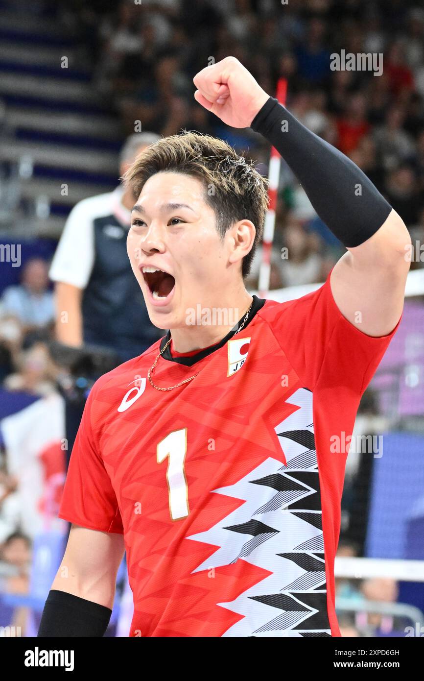 1 NISHIDA Yuji (JPN), Italy (ITA) vs Japan (JPN), Volleyball Men's ...