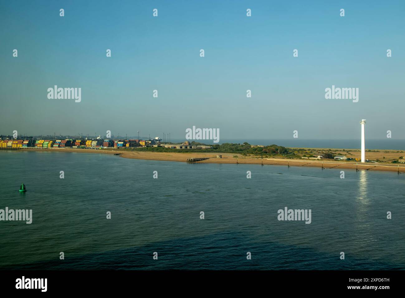 Languard Fort on the coast at Felixstowe, Suffolk, UK Stock Photo - Alamy