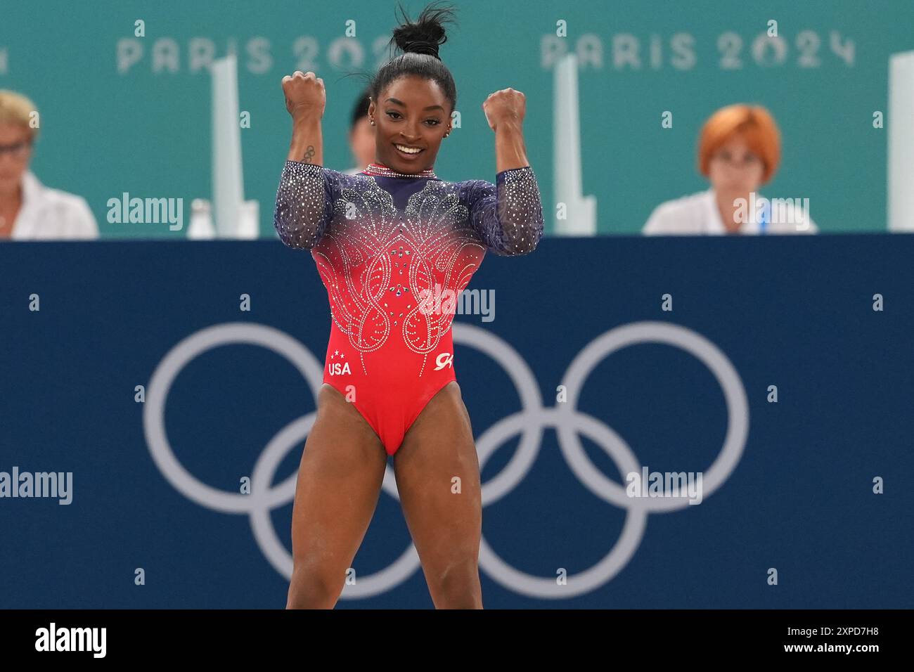 Simone biles usa ginnastica hi-res stock photography and images - Alamy