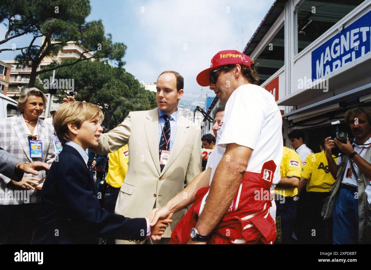 25-05-1995 Monaco Archivio Storico Olycom/LaPresse Andrea Albert Pierre ...