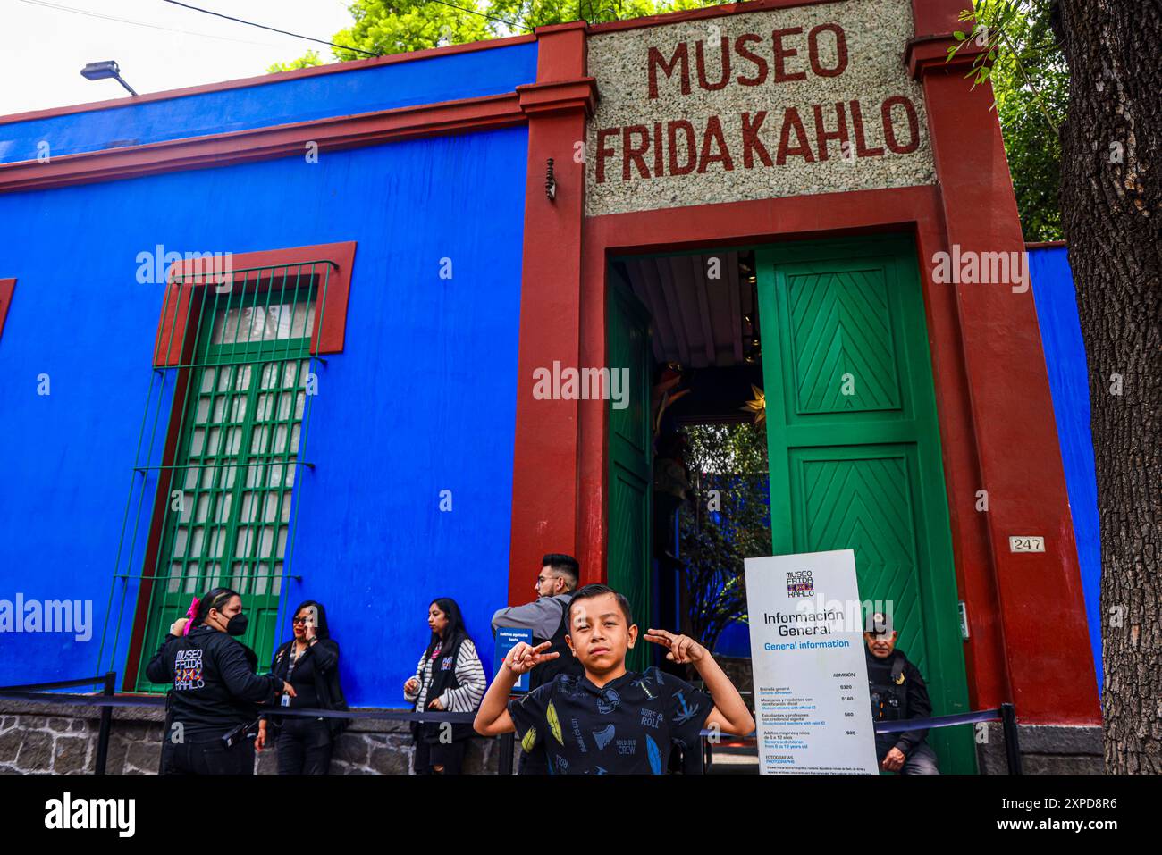 Frida Kahlo Museum in Coyoacán, one of Mexico City's most important ...