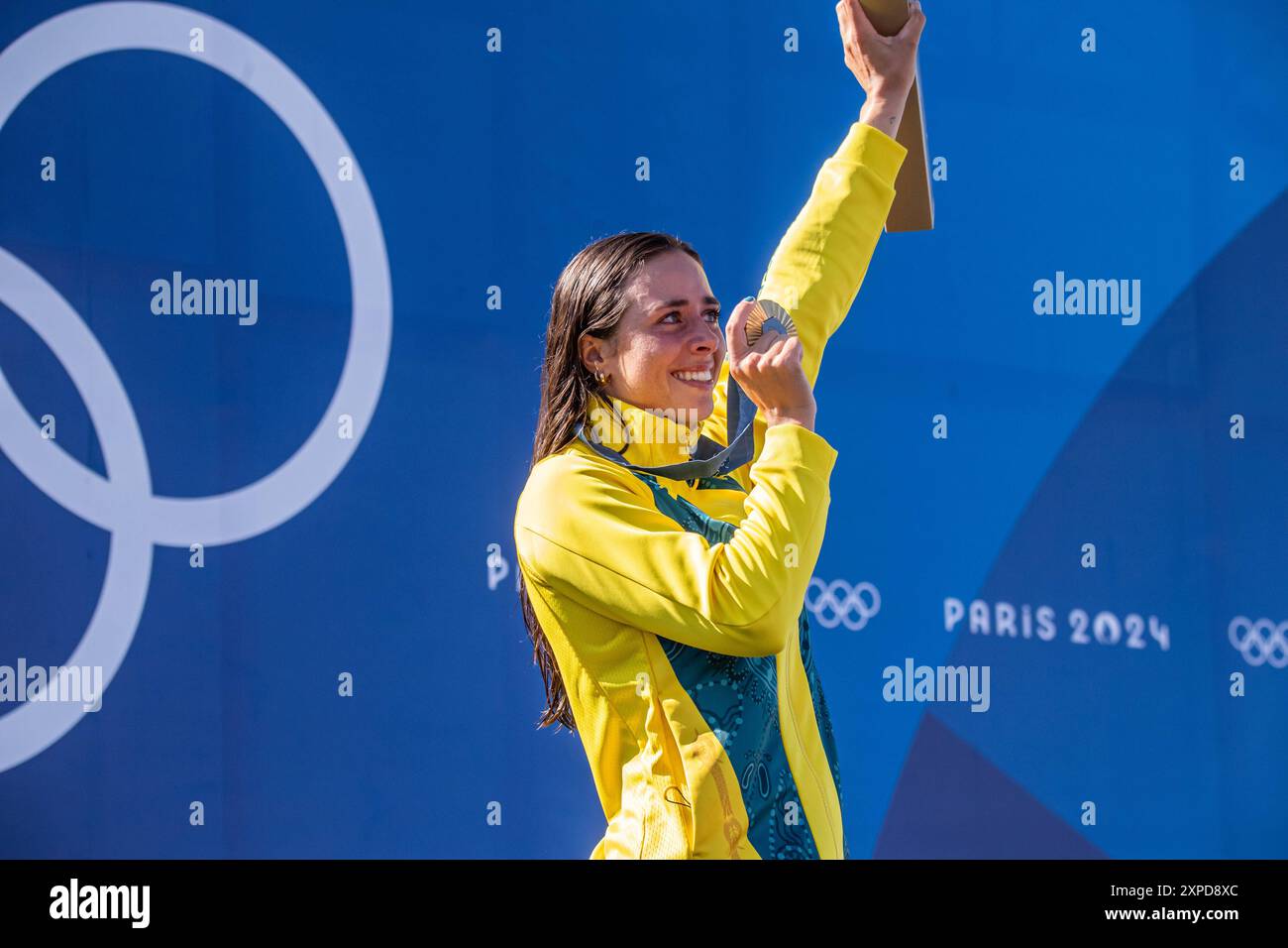 Noemie Fox (AUS) Gold medal, Canoe Slalom, Women's Kayak Cross Final ...