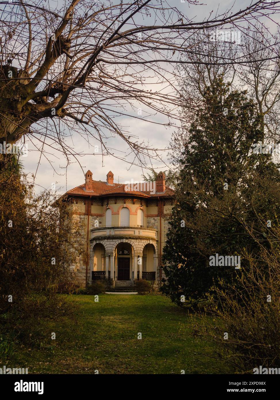 Crespi d'adda villa crespi hi-res stock photography and images - Alamy