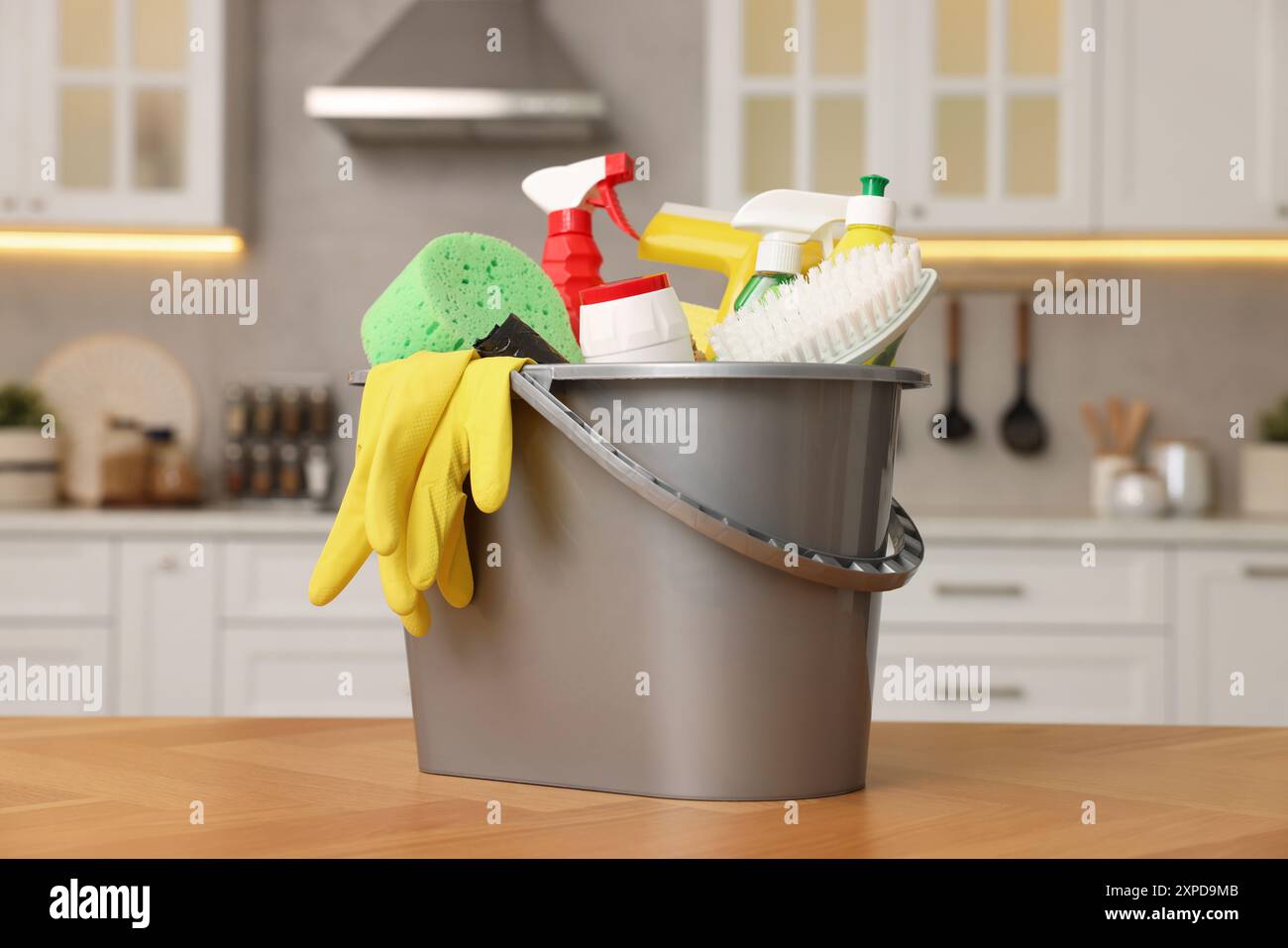 Bucket different detergents cleaning hi-res stock photography and ...