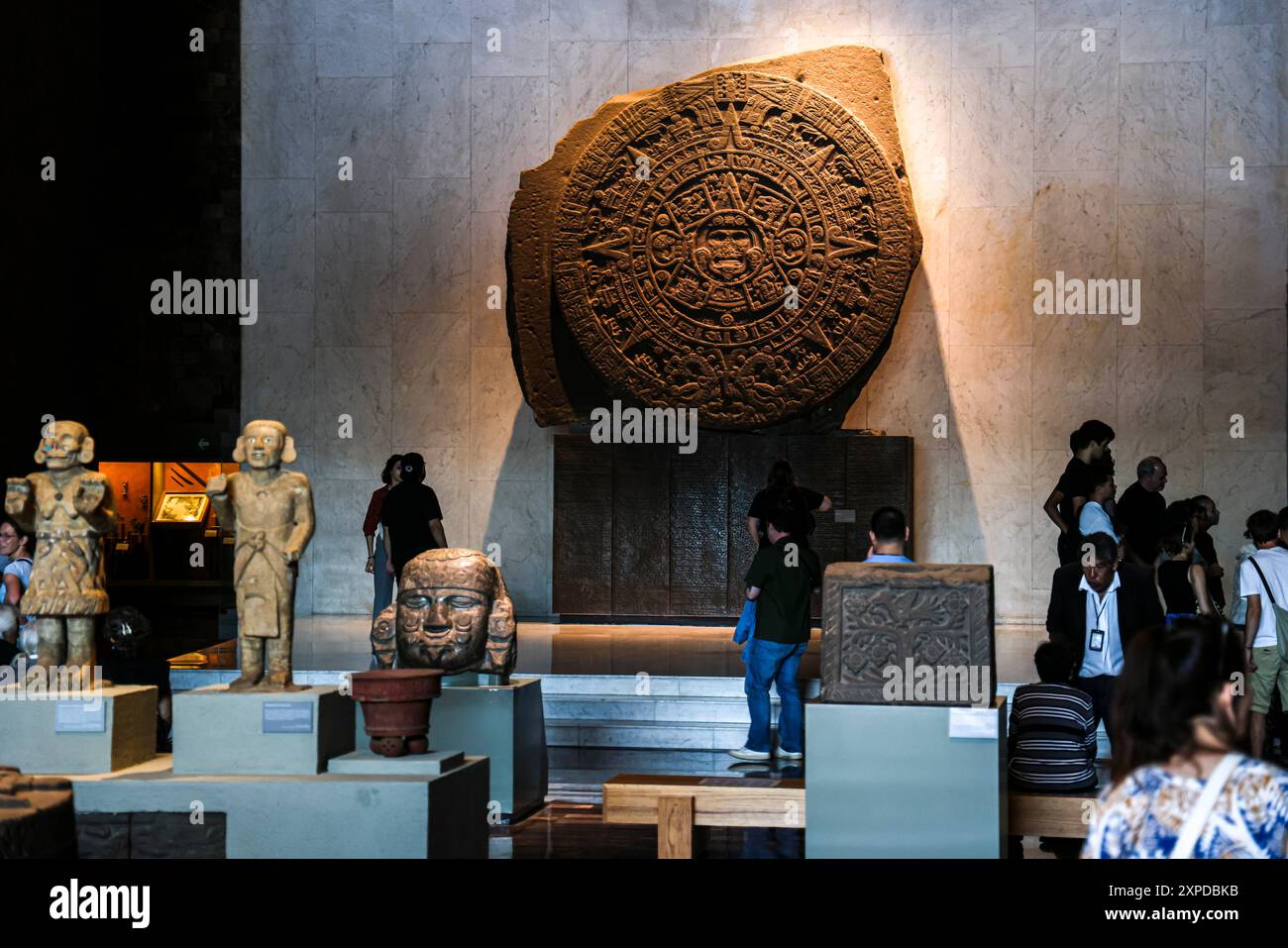 Azteca museo nacional de antropologia hi-res stock photography and ...