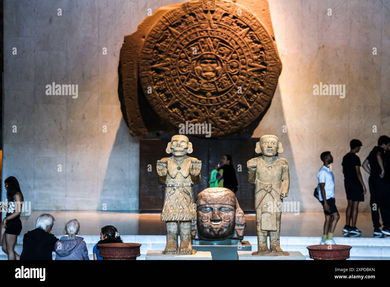 La piedra azteca hi-res stock photography and images - Alamy
