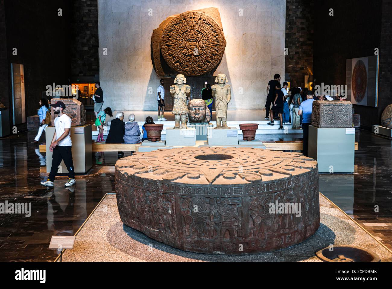 Azteca museo nacional de antropologia hi-res stock photography and ...