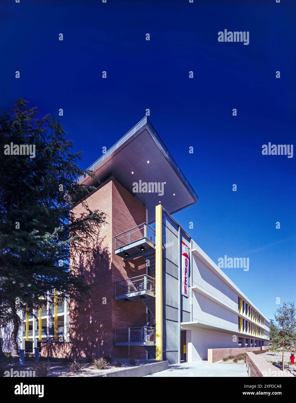 A parking facility at the California State University, Northridge (CSUN ...