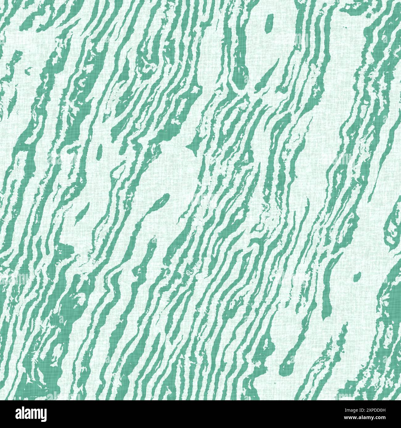 Aegean teal light soft wave linen pattern background. Broken line ...