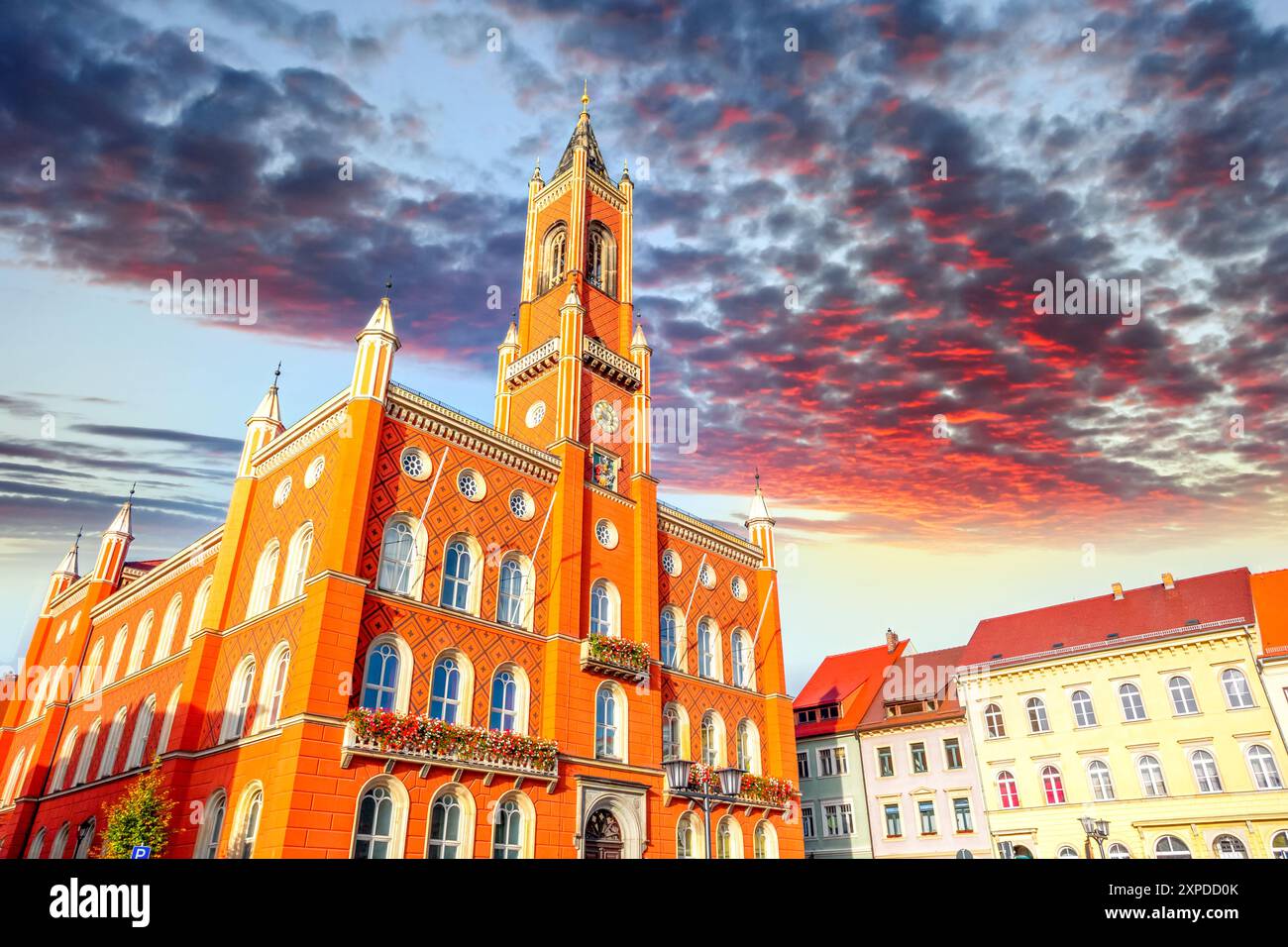 Old city of Kamenz, Germany Stock Photo - Alamy