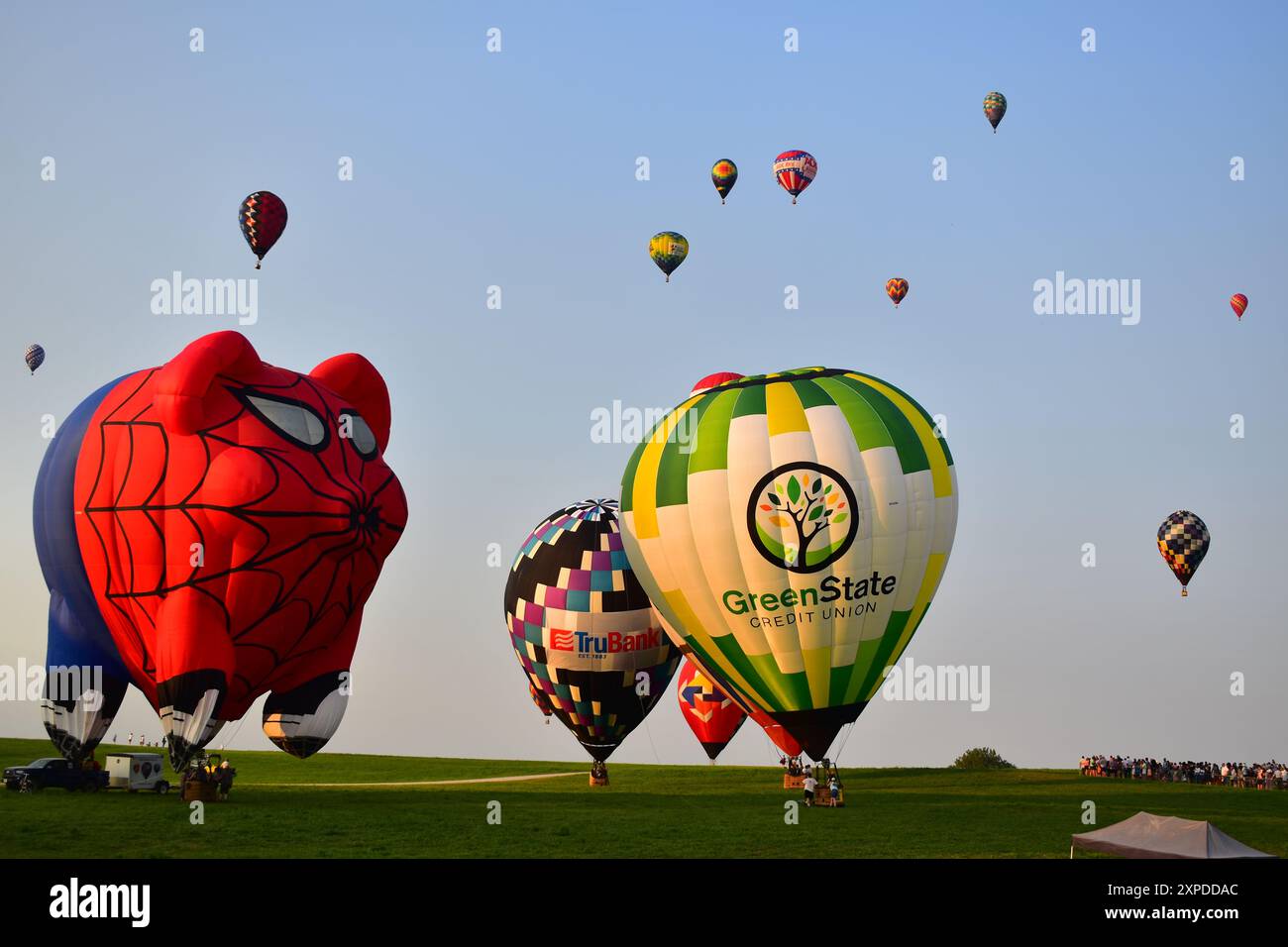 Indianola, Iowa, USA - Aug 03, 2024: National Balloon Classic Hot Air ...