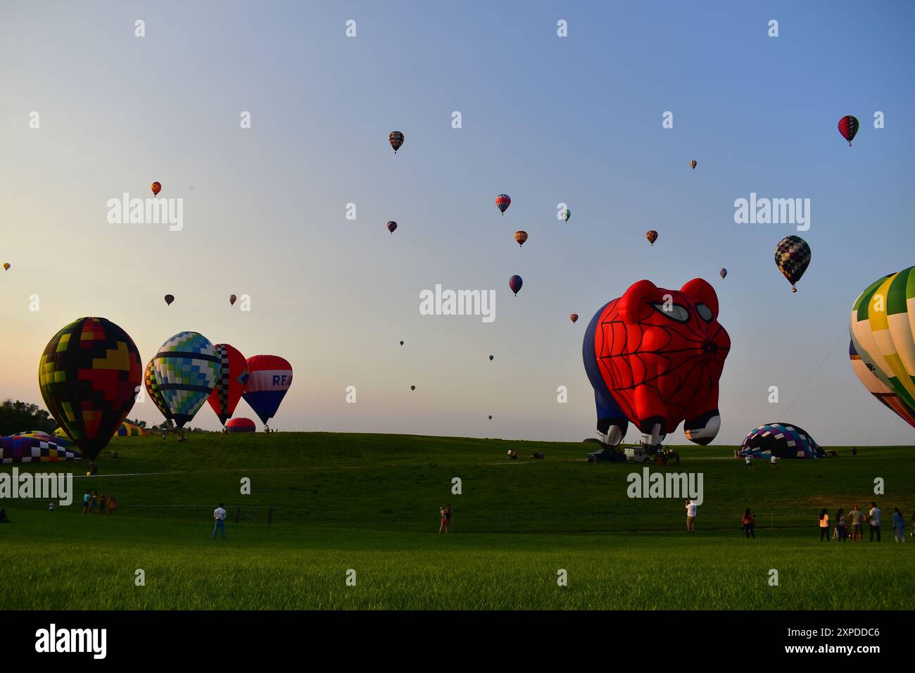 Indianola, Iowa, USA - Aug 03, 2024: National Balloon Classic Hot Air ...