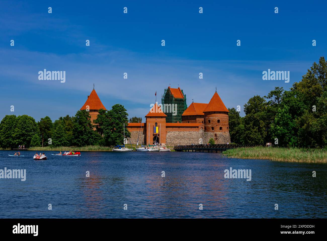 View trakai castle buildings hi-res stock photography and images - Alamy