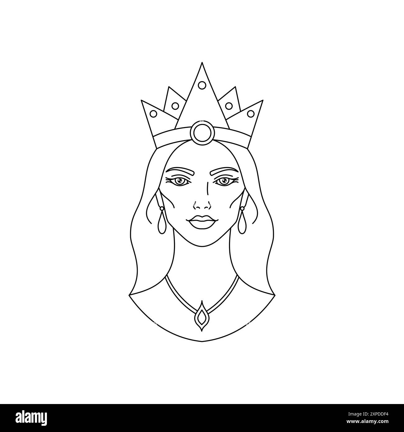 Girl queen hi-res stock photography and images - Alamy