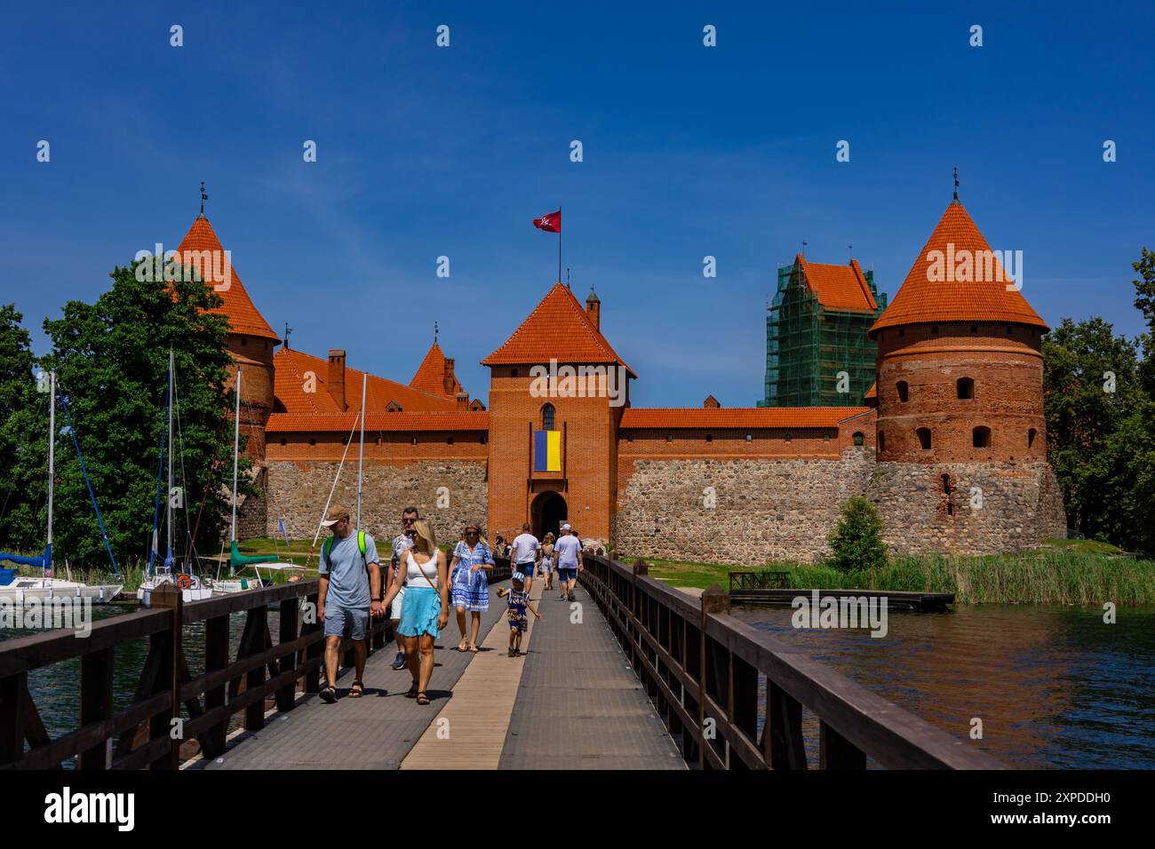 View trakai castle buildings hi-res stock photography and images - Alamy