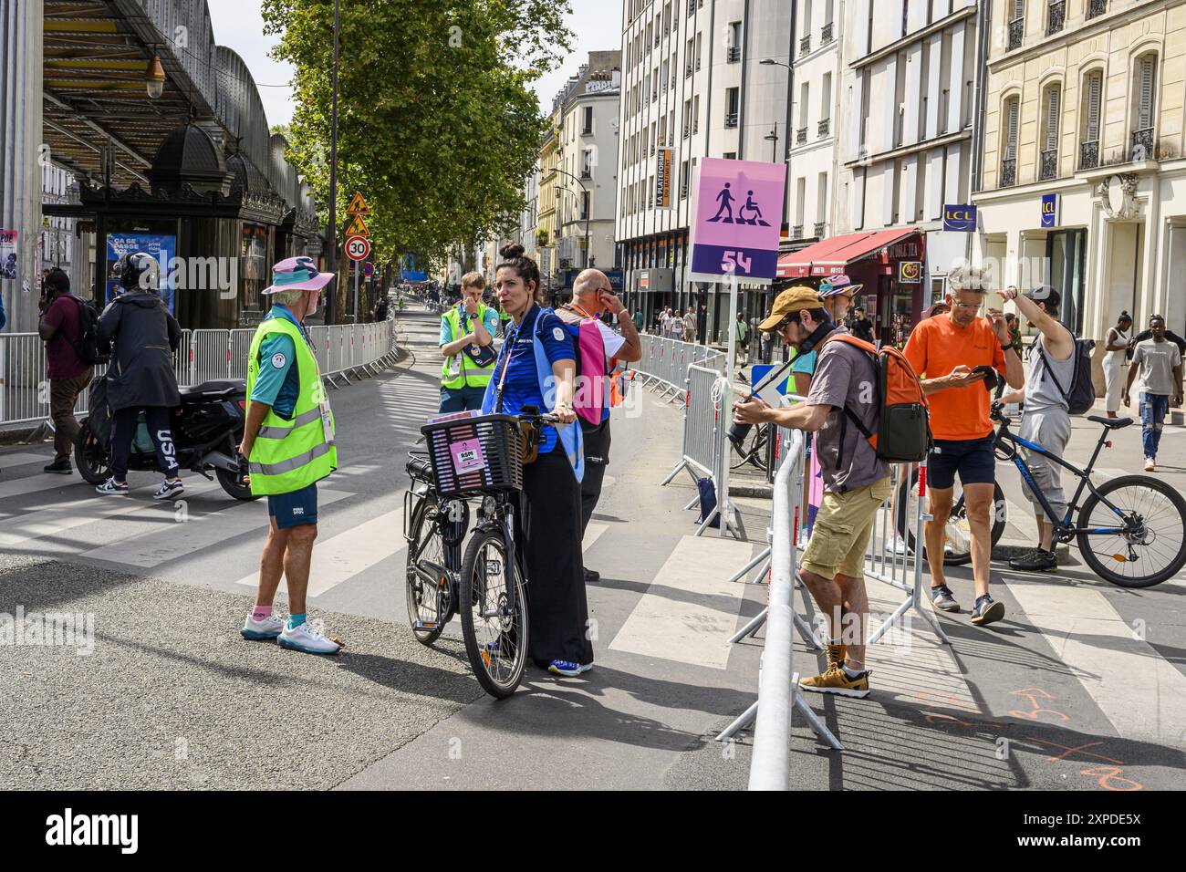 FRANCE. PARIS (75) (19TH DISTRICT) PARIS 2024 OLYMPIC GAMES. 2024/08/04 ...