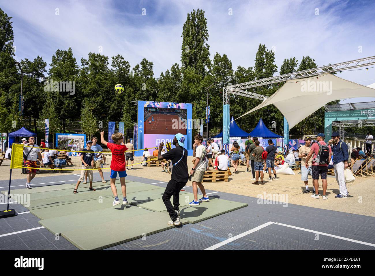 FRANCE. PARIS (75) (19TH DISTRICT) DURING THE 2024 PARIS OLYMPICS, THE ...