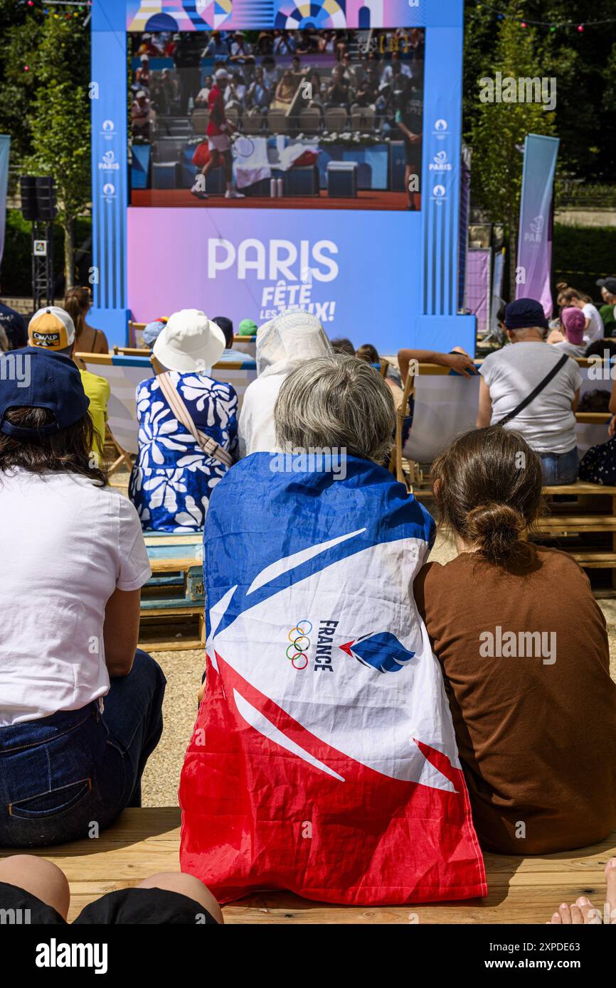 FRANCE. PARIS (75) (19TH DISTRICT) DURING THE 2024 PARIS OLYMPICS, THE ...