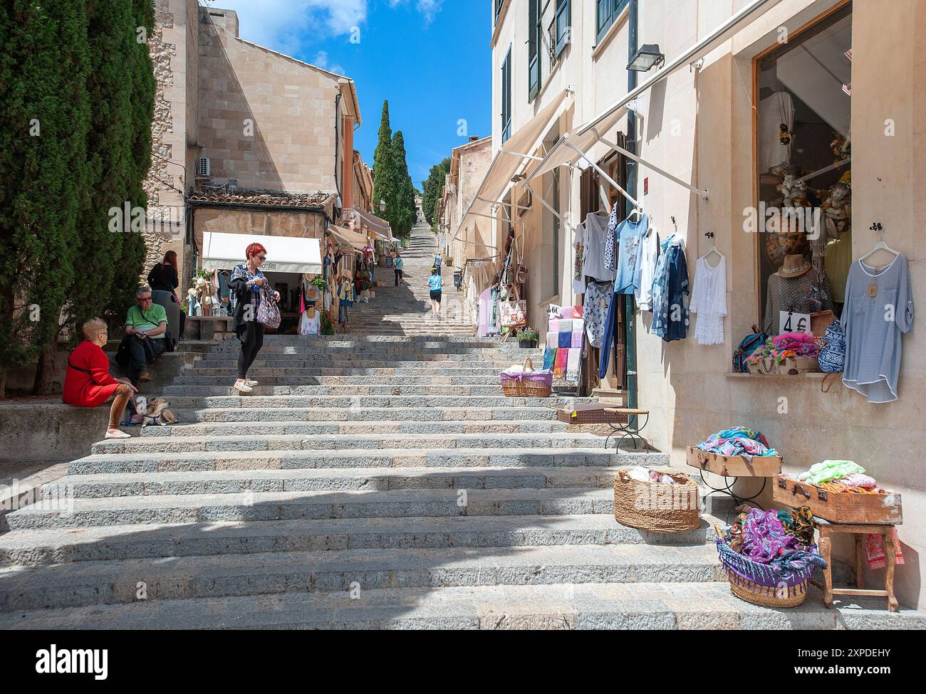Pollenca, Mallorca, Balearics, Spain Stock Photo - Alamy