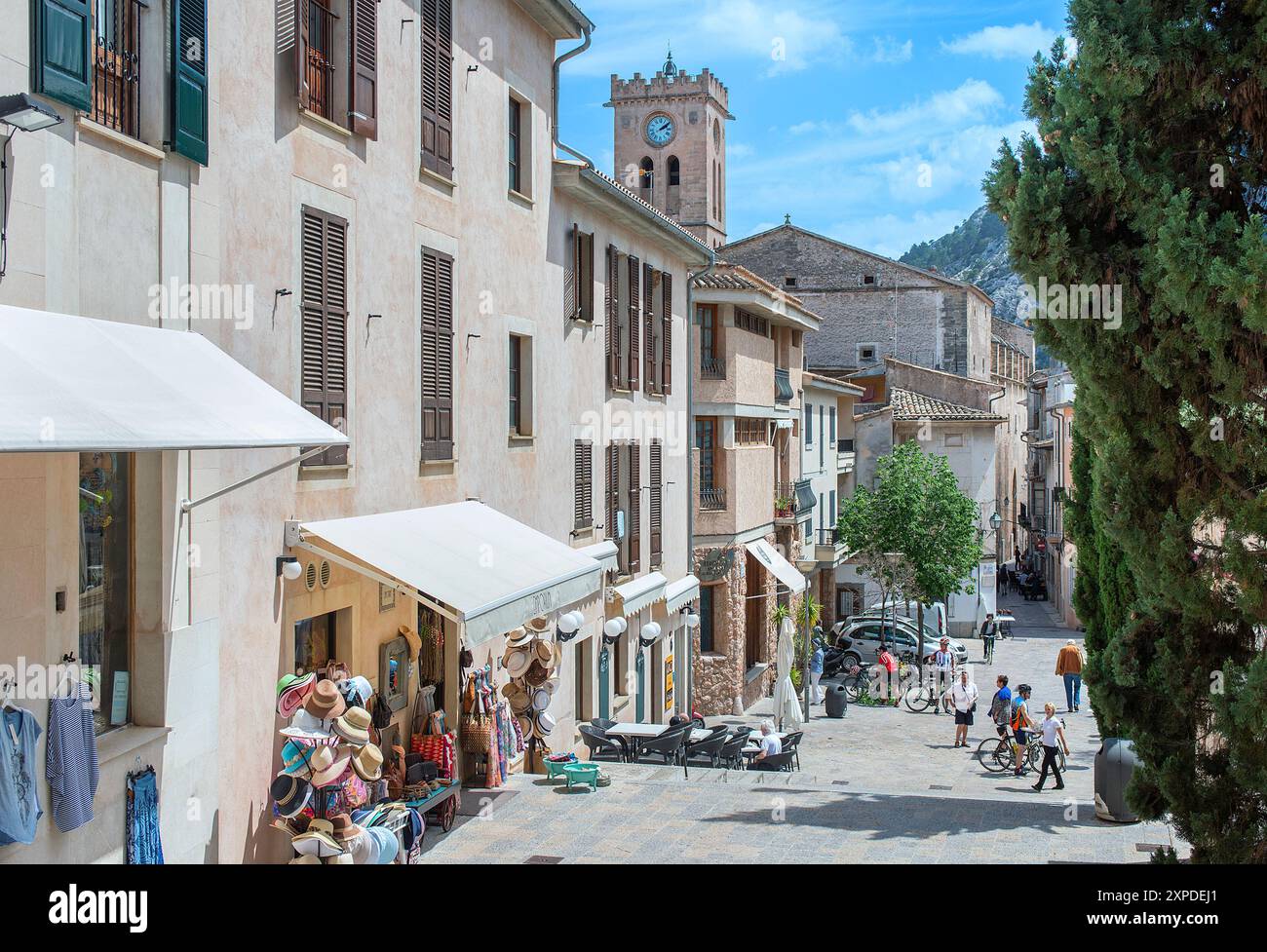 Pollenca, Mallorca, Balearics, Spain Stock Photo - Alamy