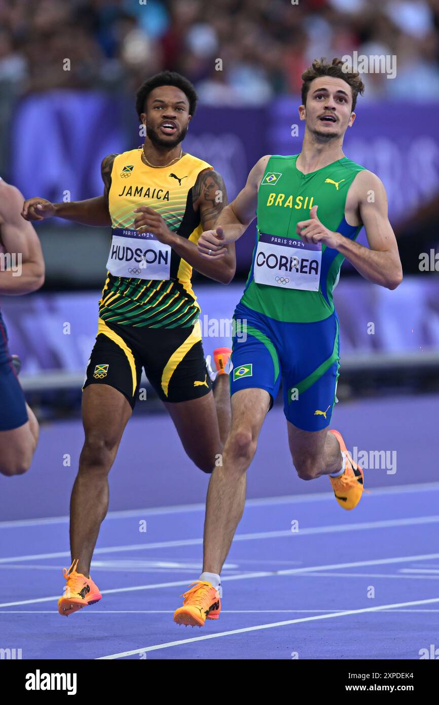 SAINT-DENIS, PA - 05.08.2024: MEN'S 200M ATHLETICS - Paris 2024 ...