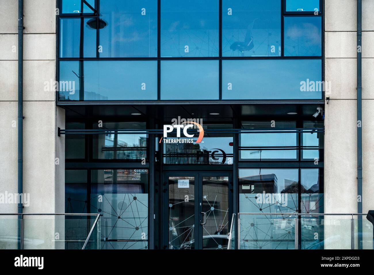 The offices PTC Therapeutics in Sir John Rogersons Quay, dublin ...