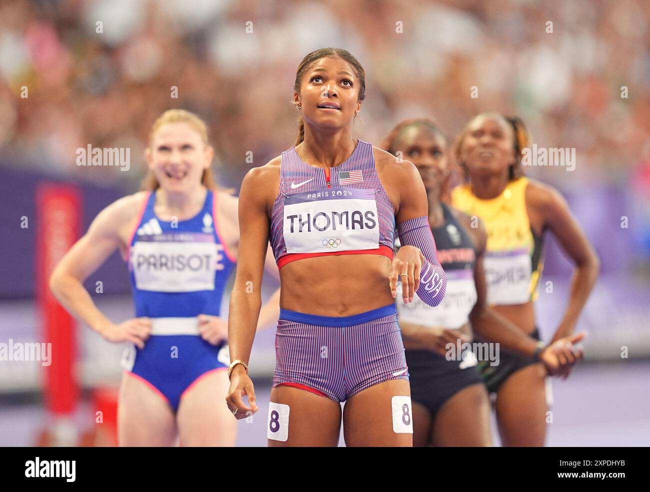 August 05 2024: Gabrielle Thomas (United States of America) competes ...